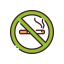 Señal de No Fumar colección de íconos — vector y gratis