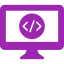 Code icons — scalable, lightweight, free
