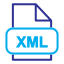 XML文件图标 — 免费SVG下载