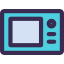 Microwave Oven Icons — SVG/PNG, Free to Use