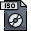 Free ISO File Icons in SVG & PNG