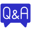 Q&A Icons — Scalable, Lightweight, Free