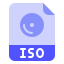 Free ISO File Icons in SVG & PNG