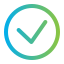 Icônes Modernes de Validation — SVG Évolutif