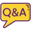 Q&A Icons — Scalable, Lightweight, Free