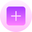 Iconos vectoriales de Símbolo de Más gratis