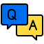 Q&A Icons — Scalable, Lightweight, Free